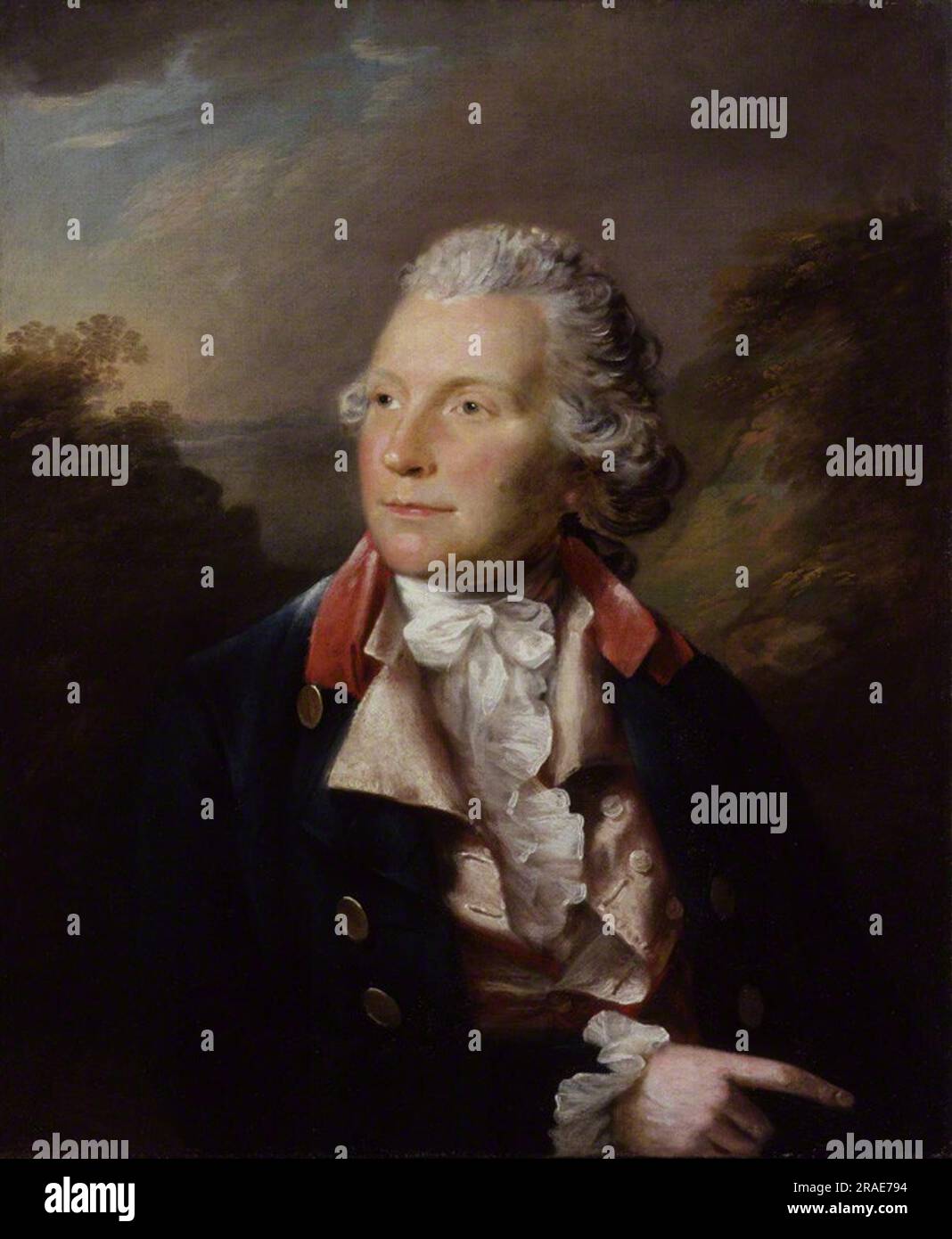 Portrait of Thomas Turner Stock Photo - Alamy