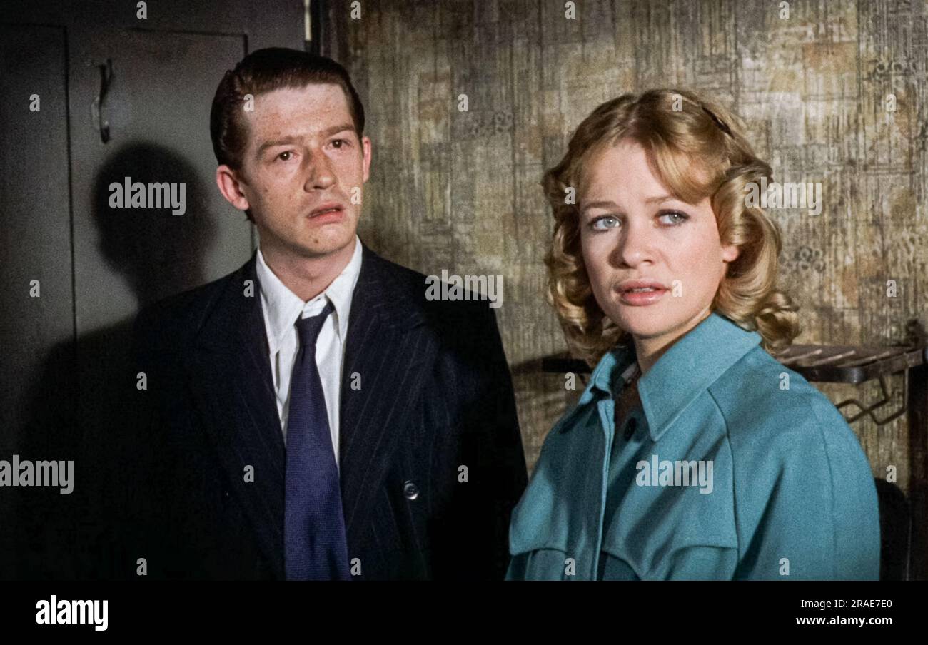 UK. John Hurt and Judy Geeson in a scene from the (C)Columbia Pictures ...