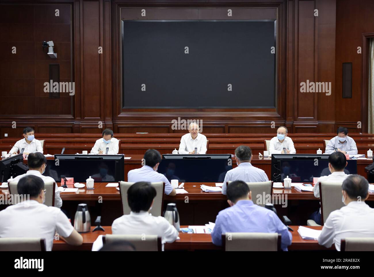 Beijing, China. 3rd July, 2023. Cai Qi, a member of the Standing ...