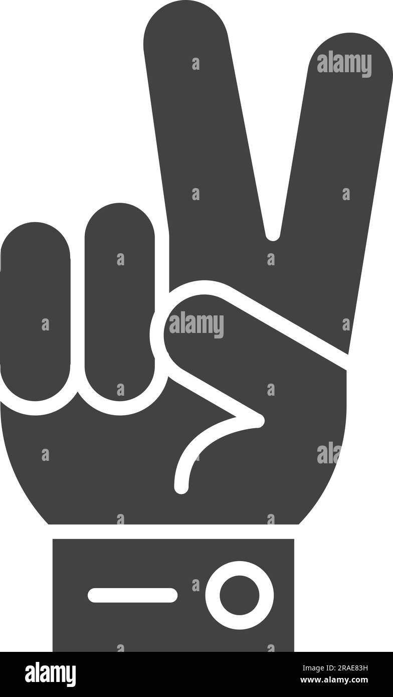 Victory icon Black and White Stock Photos & Images - Alamy