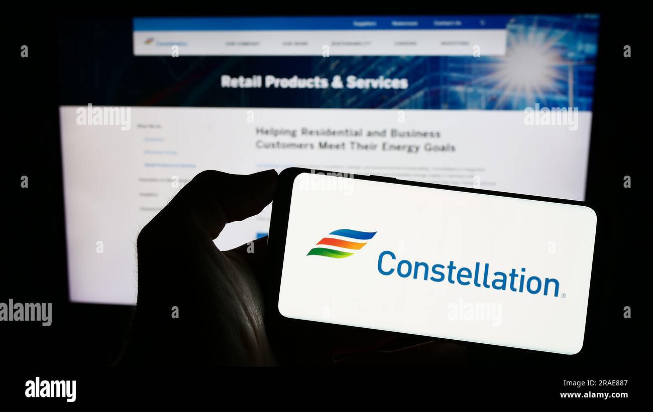 Constellation energy logo hi-res stock photography and images - Alamy