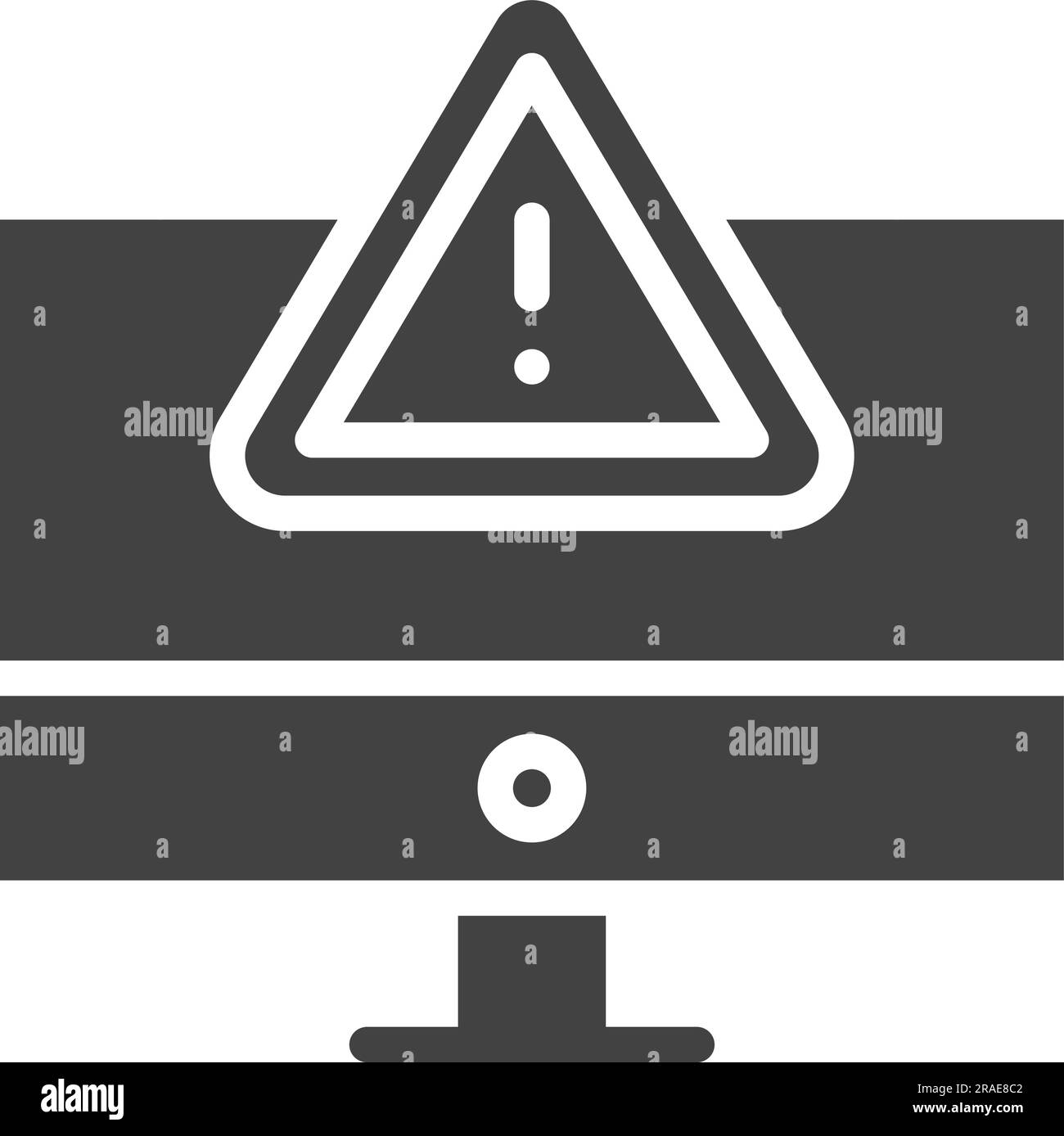 Warning Icon Image Stock Vector Image & Art - Alamy