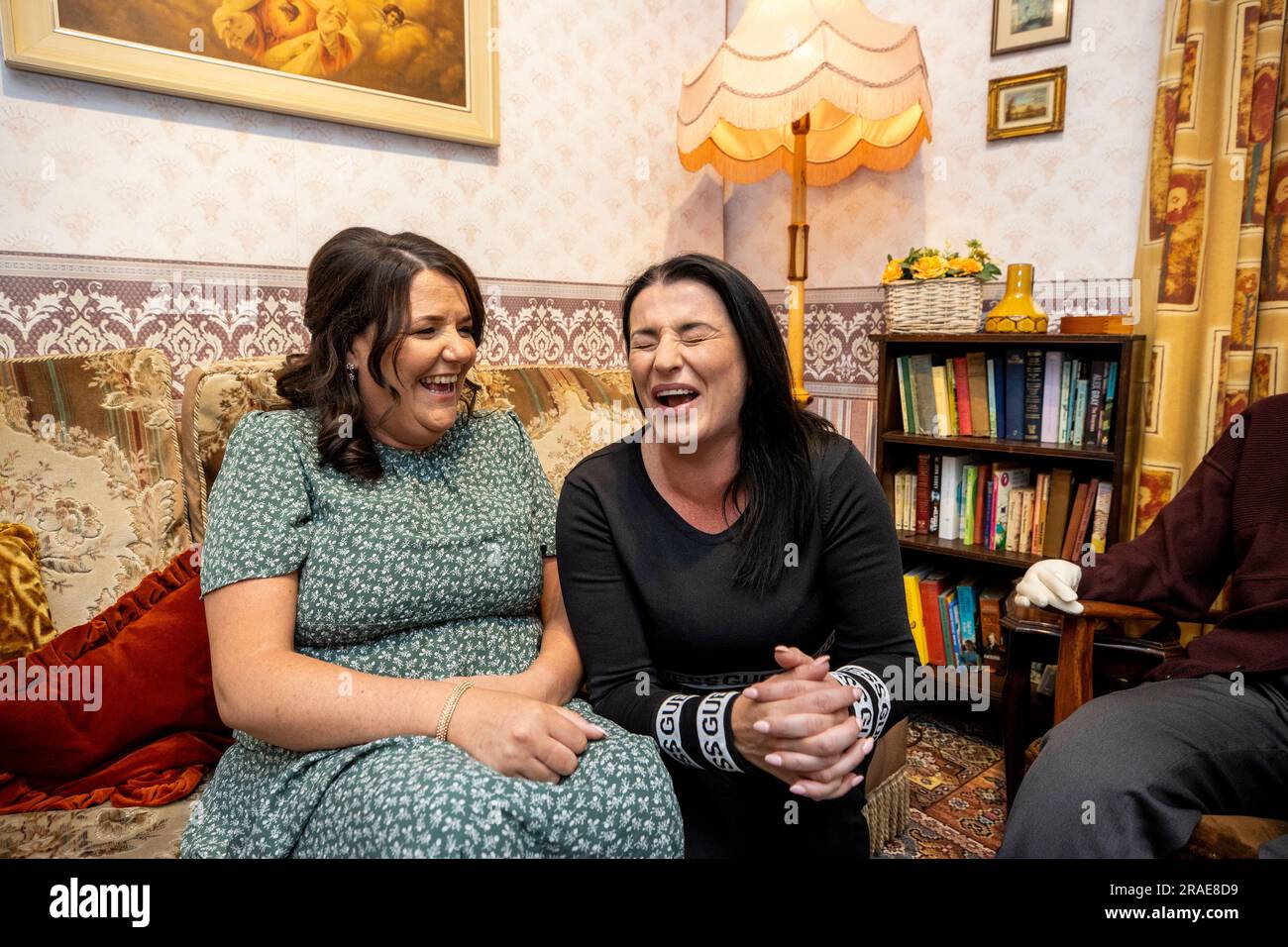 Aoife O'Neill (left) and Shauna Bray, who inspired Lisa McGee's Derry ...