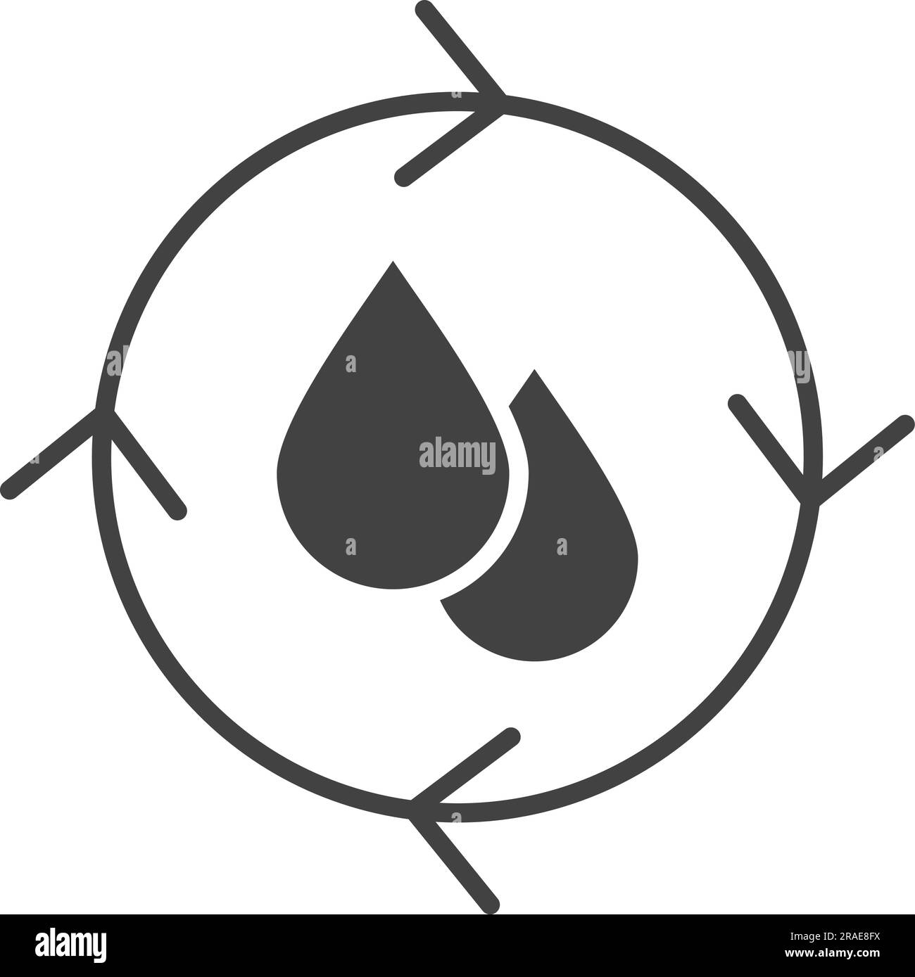 Rainwater harvesting Stock Vector Images - Alamy