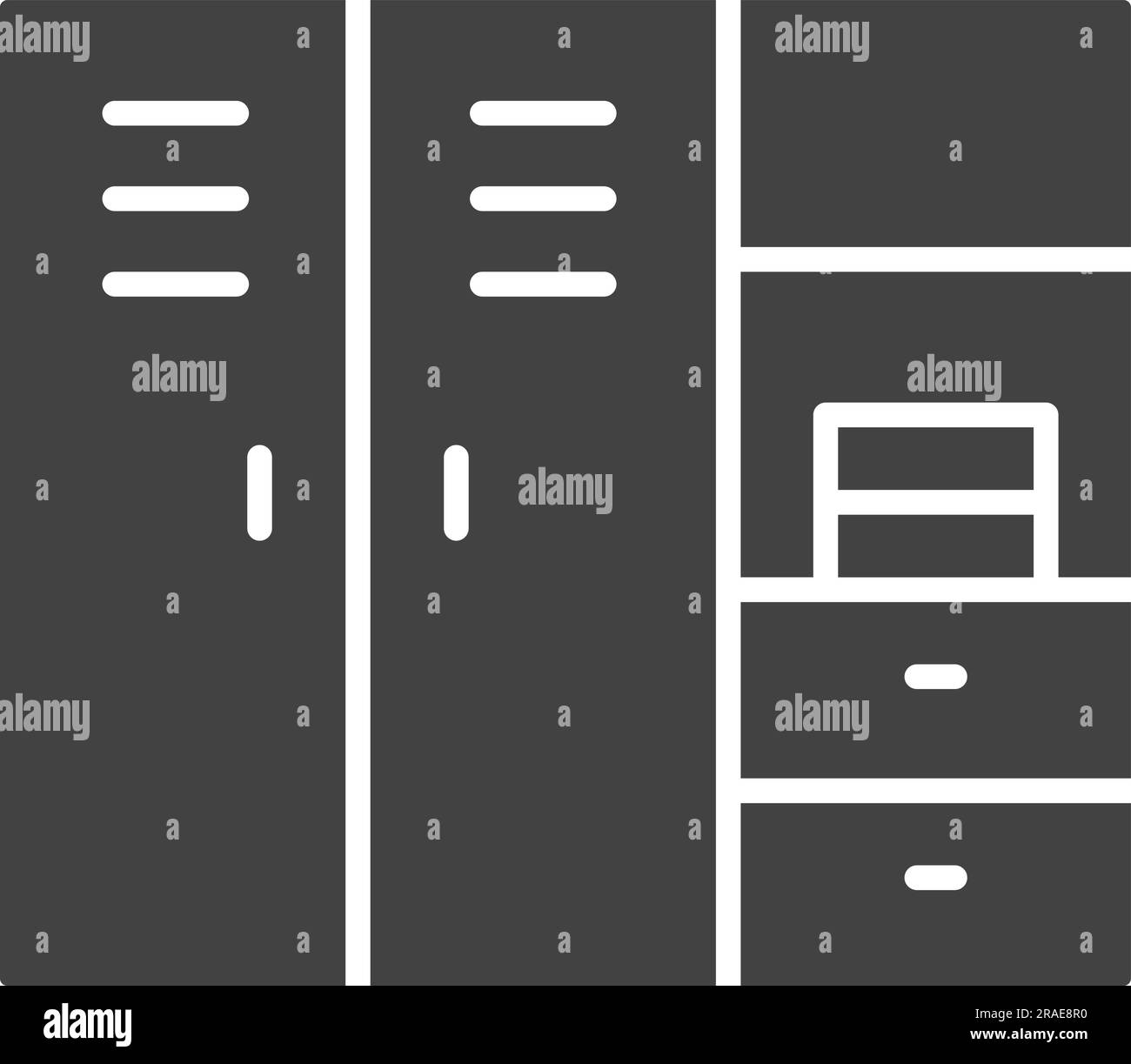 Wardrobe Icon Image Stock Vector Image & Art - Alamy