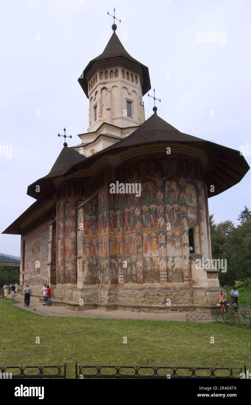 Monastery Church of the Annunciation, Moldovita, South Bukovina ...