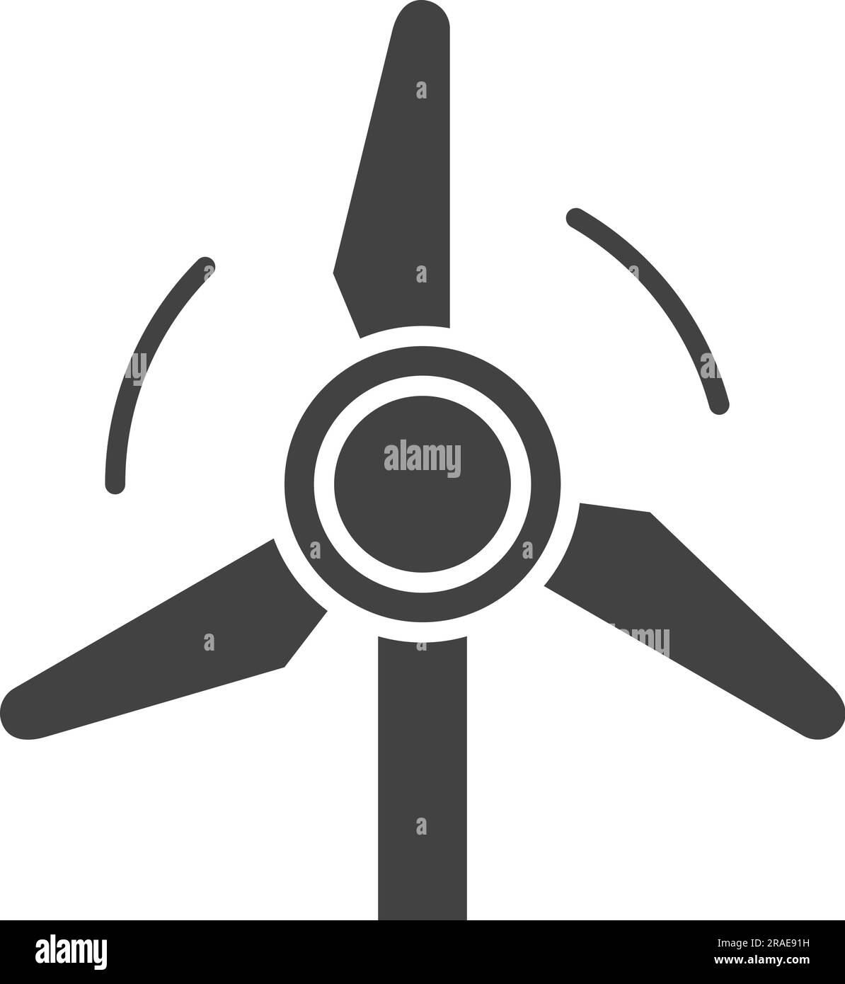 Wind Turbine Icon Image Stock Vector Image & Art - Alamy