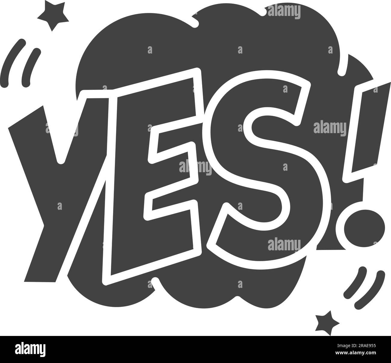 Yes accept Black and White Stock Photos & Images - Alamy