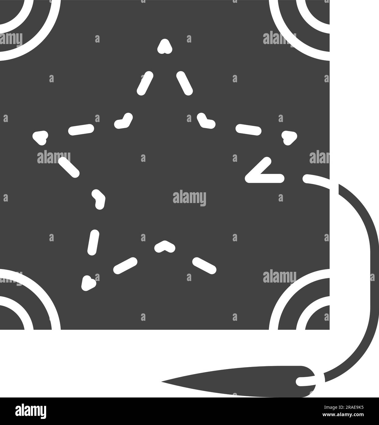 Applique Black and White Stock Photos & Images - Alamy