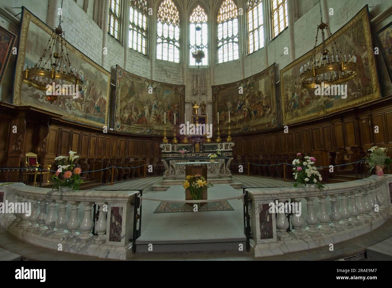 St vincent church viviers hi-res stock photography and images - Alamy