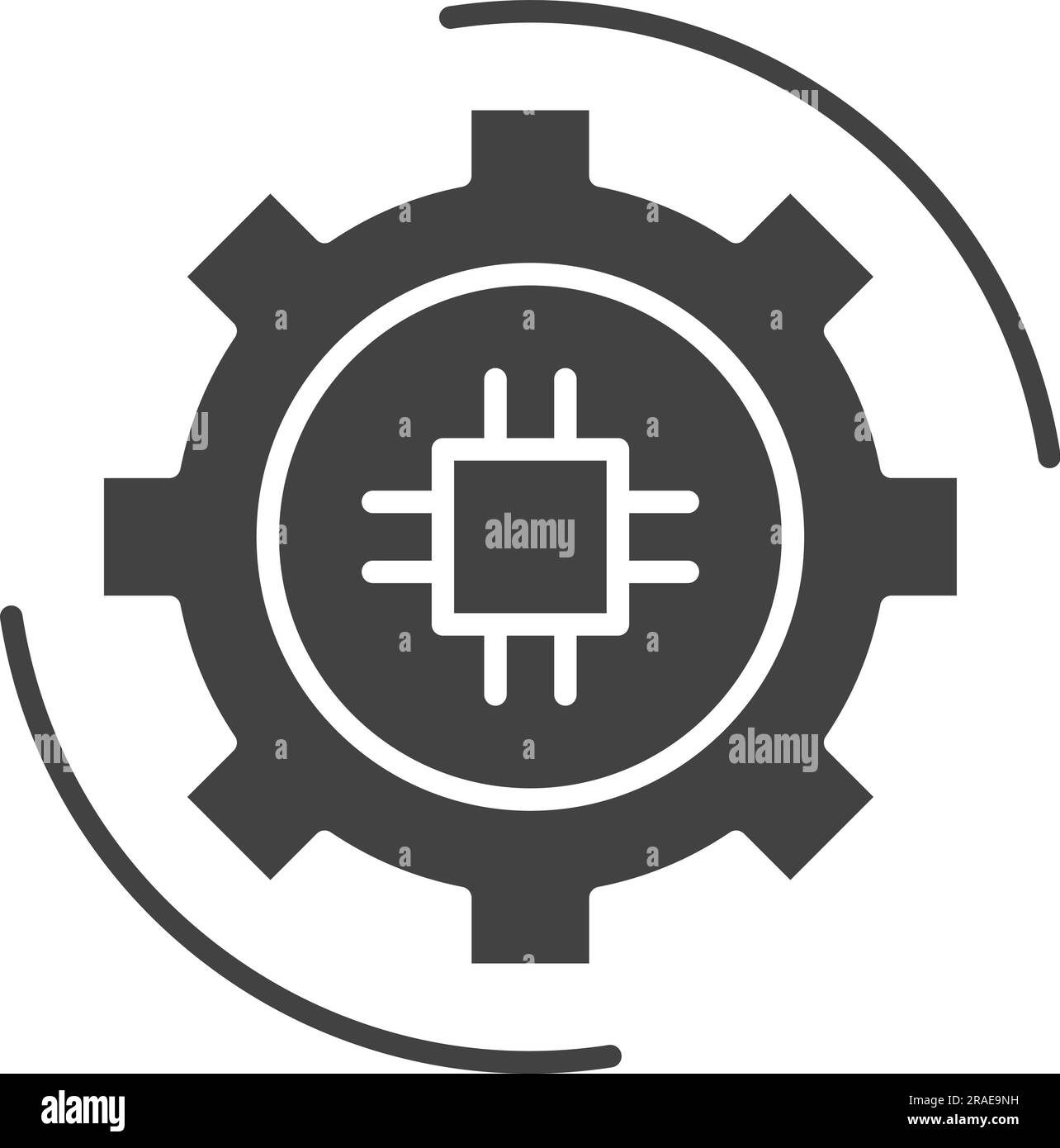 Automated machine tools Stock Vector Images - Alamy