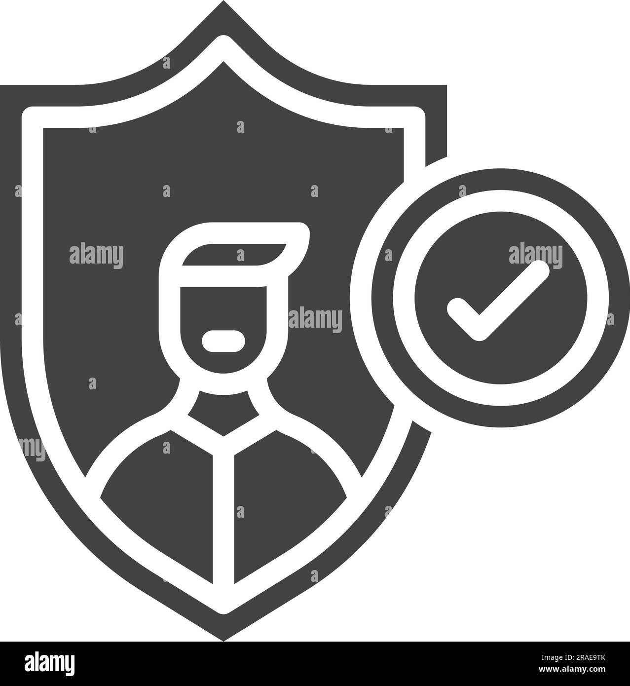 Authentication icon image Cut Out Stock Images & Pictures - Alamy