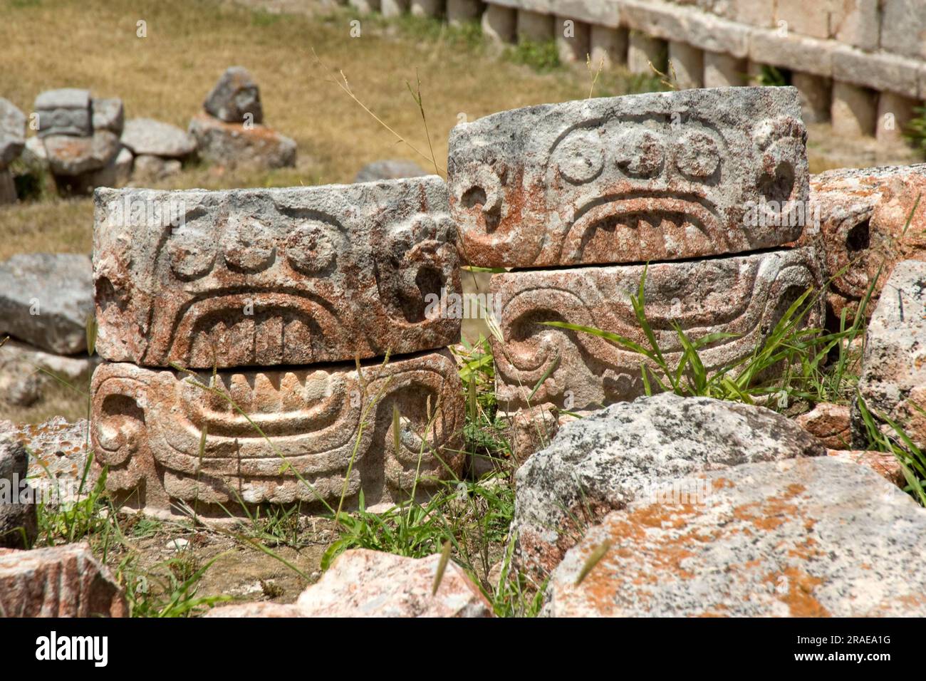 God's Head, Templo las Mascarones, Codz Poop, Temple of the Masks ...
