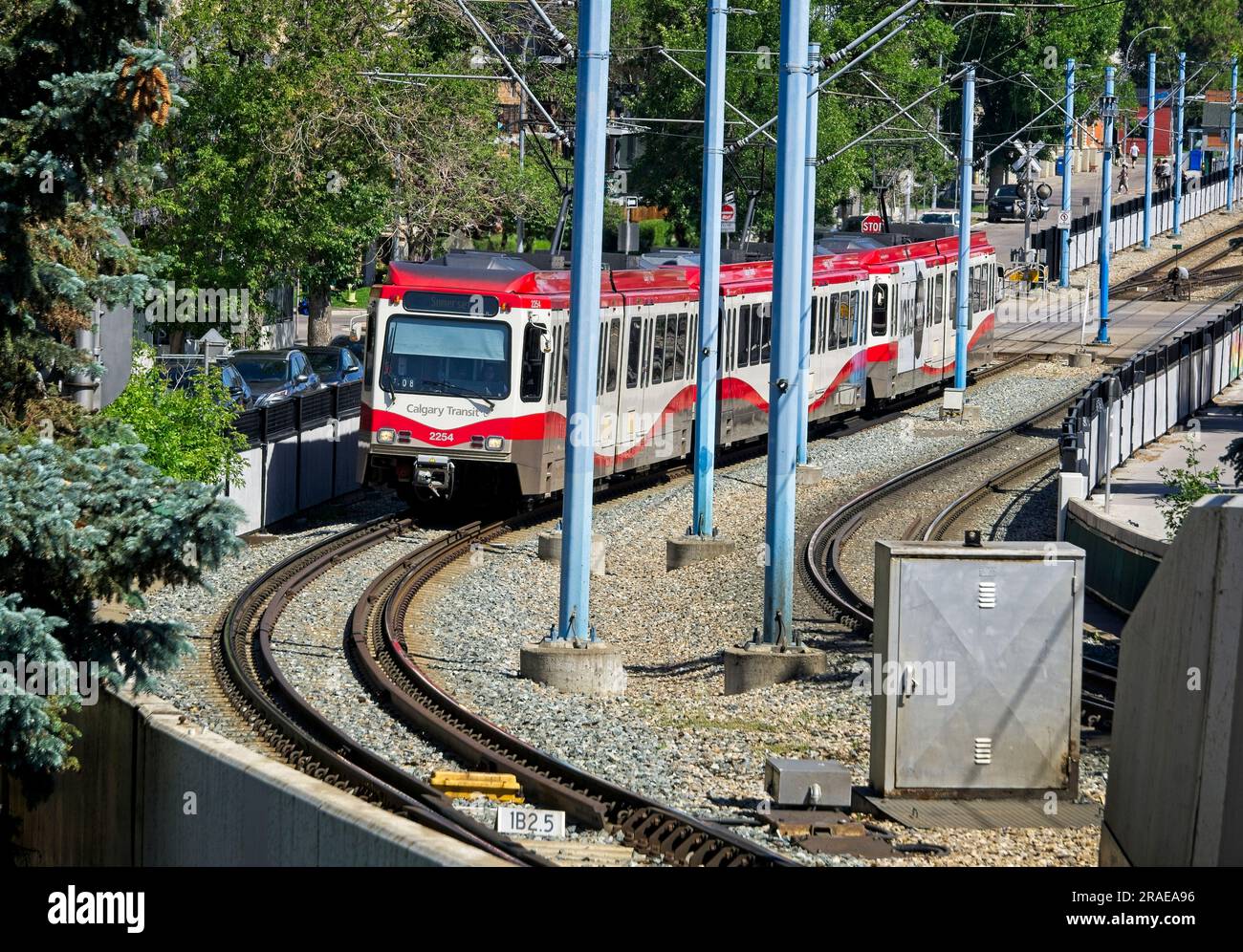 Calgary tramway hi-res stock photography and images - Alamy