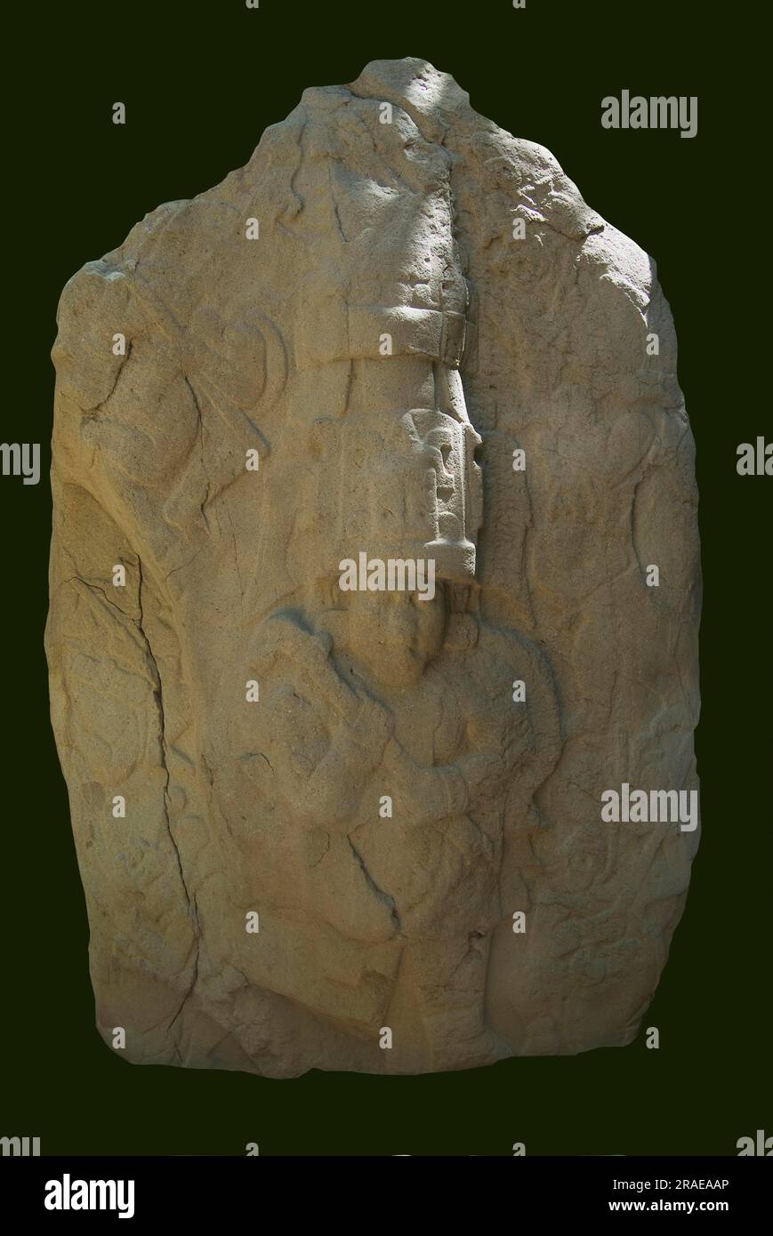 Stele of the King, Olmec Sculpture, Parc Museum La Venta, Villahermosa ...