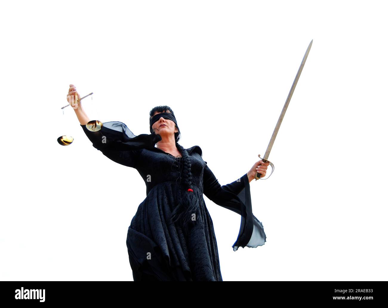 Lady Justice (Justice), Roman goddess of justice, personification ...