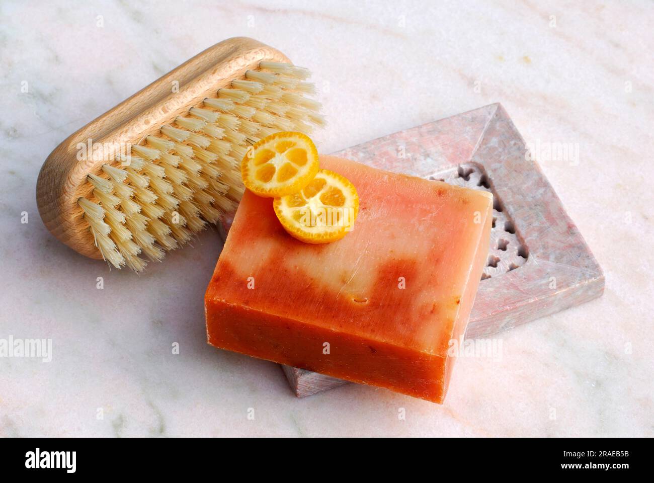 Orange blossom soap hi-res stock photography and images - Alamy