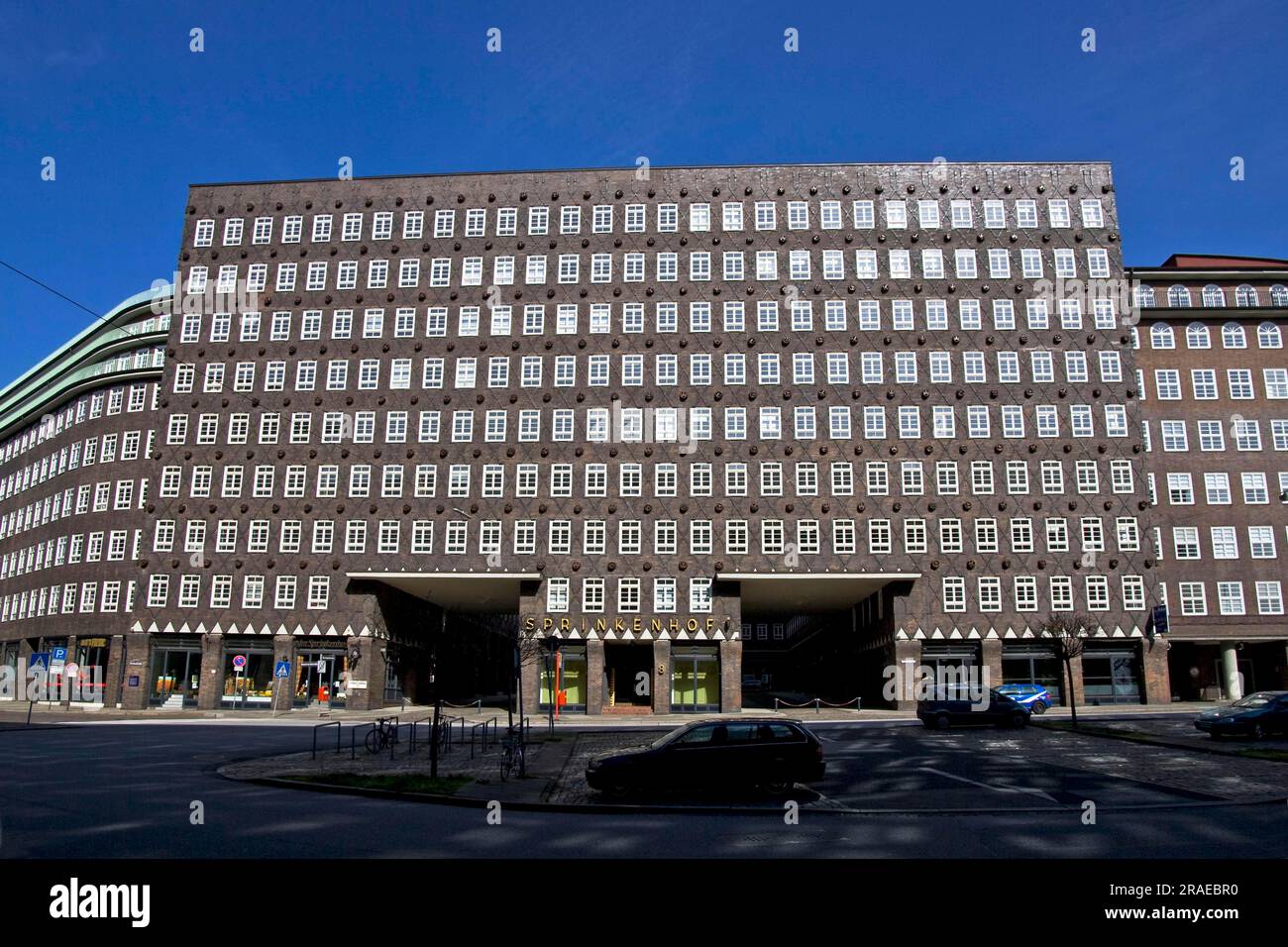 Sprinkenhof, Kontorhaus, Hamburg, Germany, brick expressionism ...