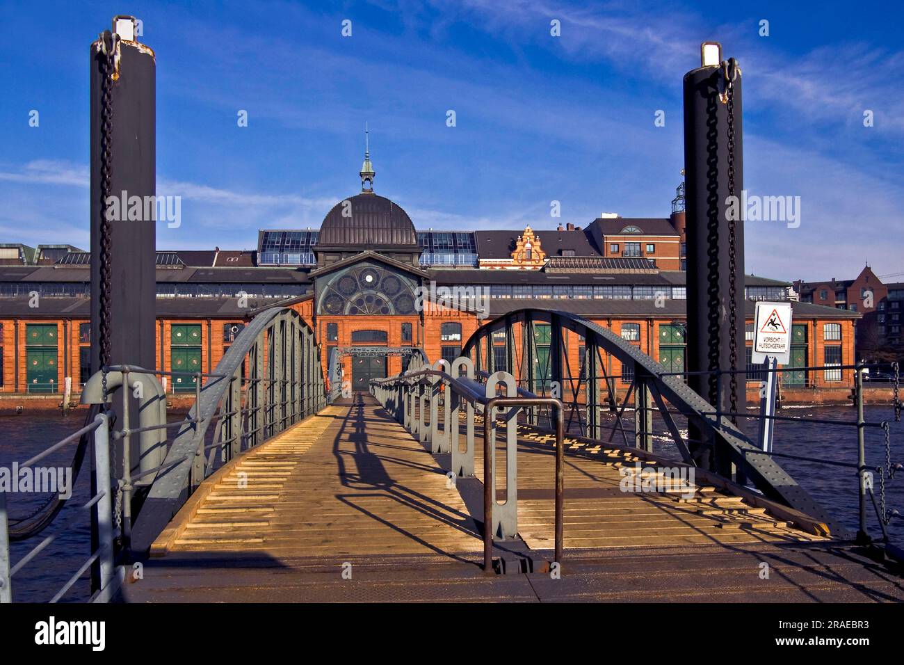 Former fish auction hall, Fischmarkt, Altona, Hamburg, Germany Stock ...