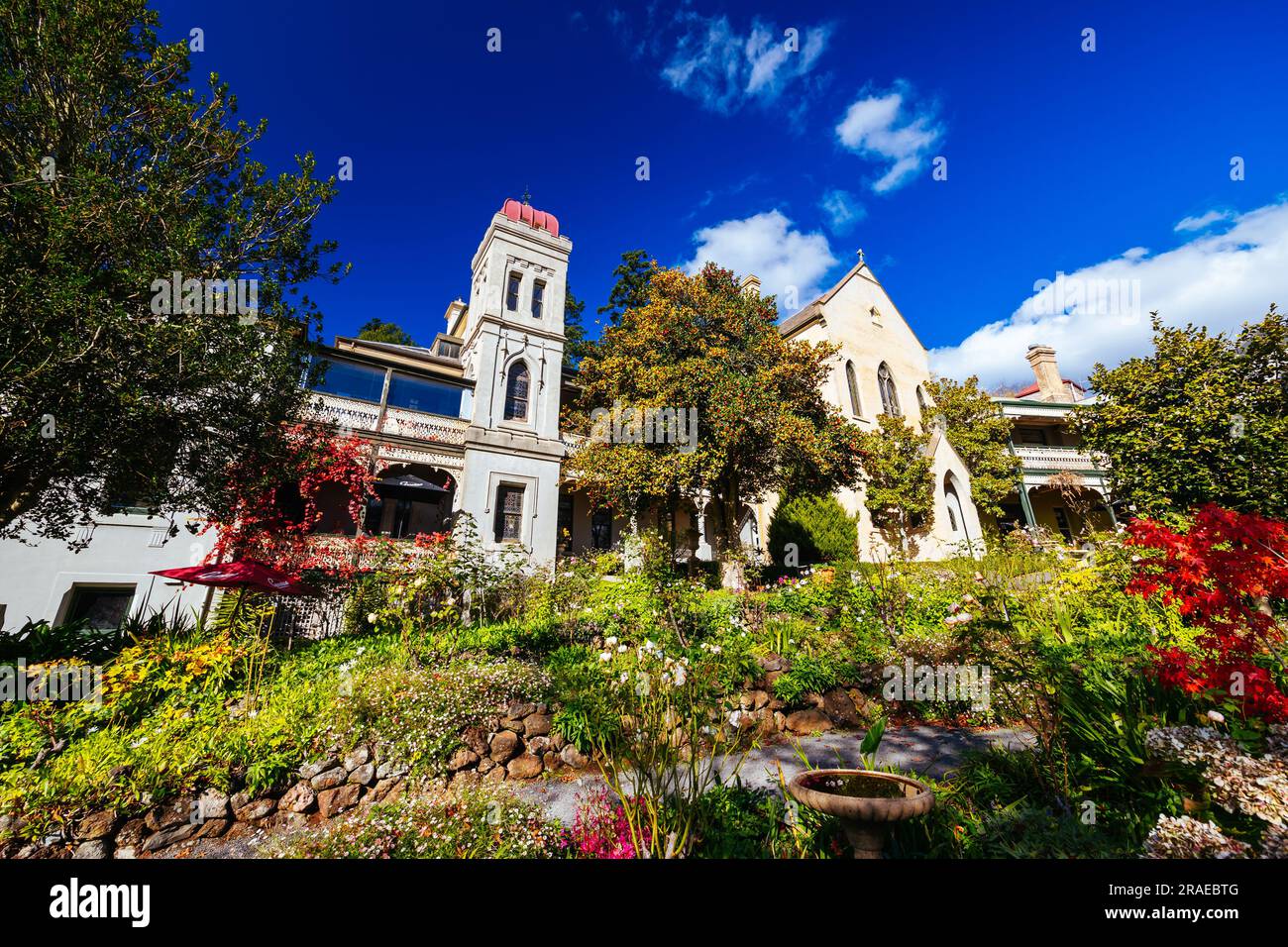 The Convent Daylesford in Australia Stock Photo - Alamy