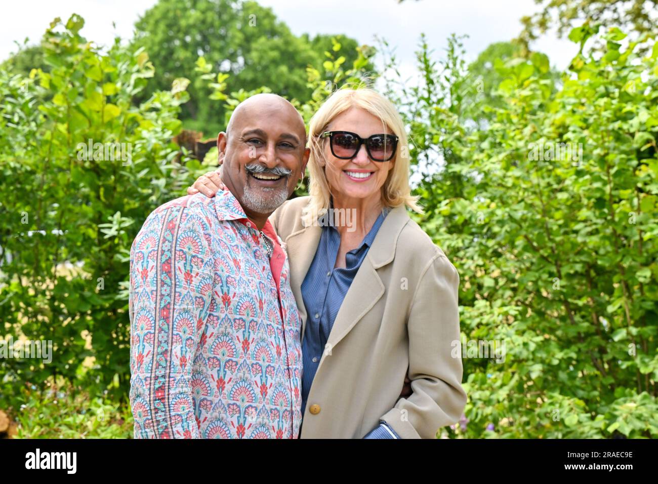 Hampton Court Palace, Surrey, UK on July 03 2023. Manoj Malde and ...