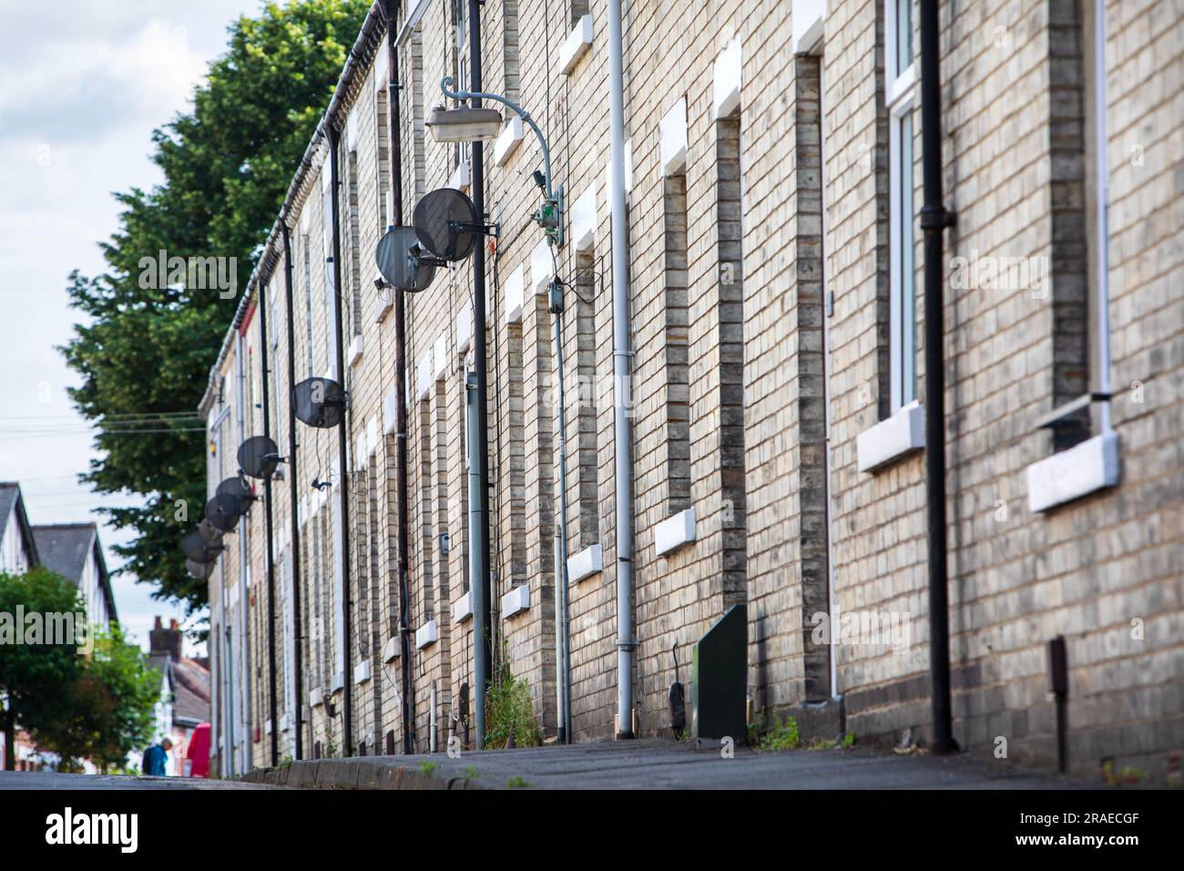 Housing in the City of York, UK. Acomb, York Stock Photo - Alamy