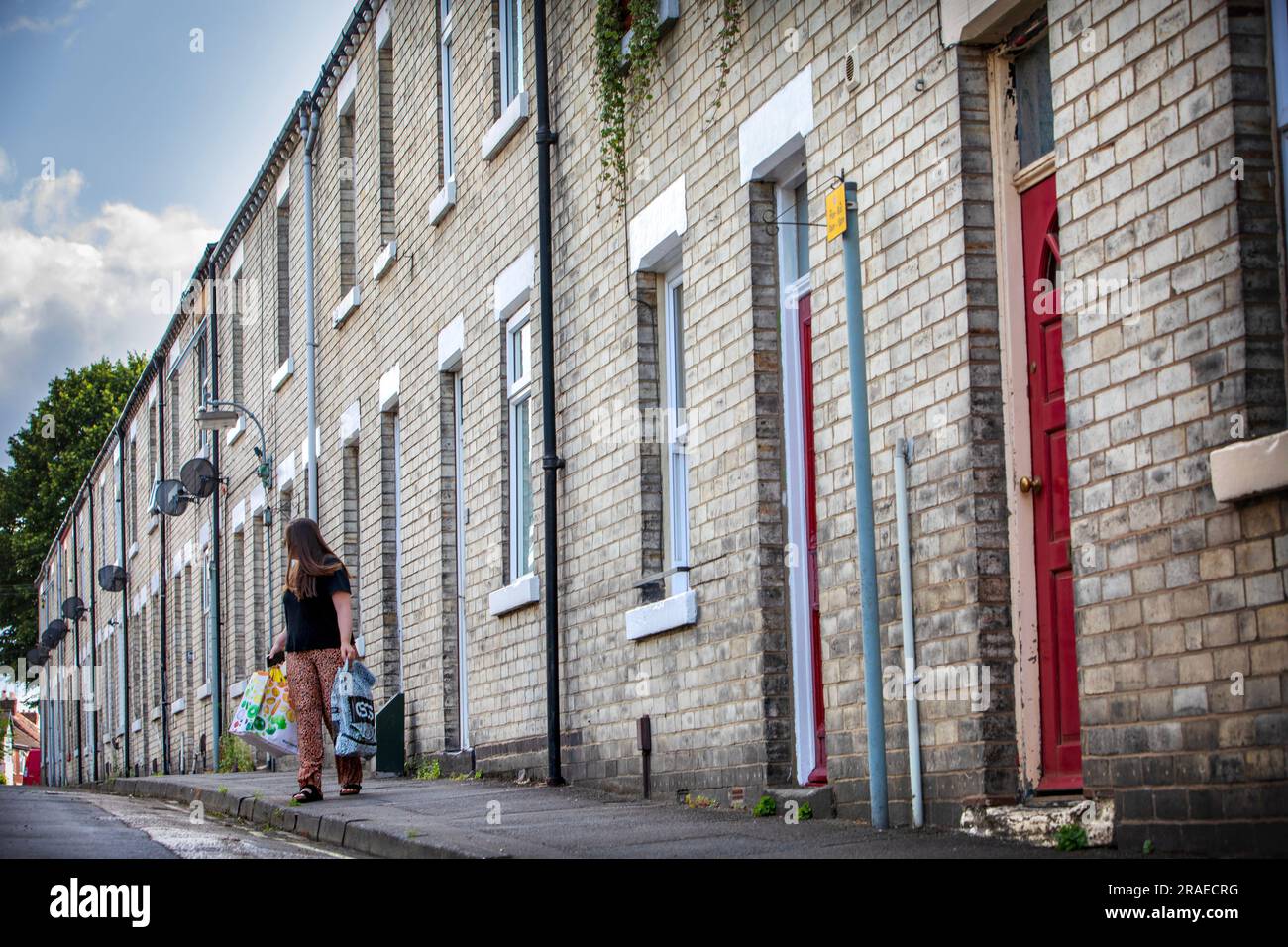 Housing in the City of York, UK. Acomb, York Stock Photo - Alamy
