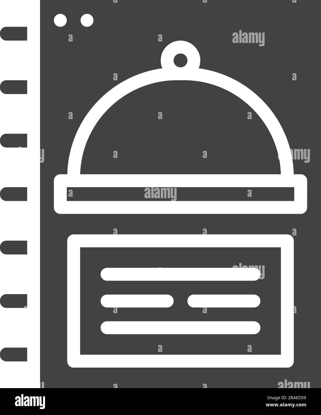 Food Menu Icon Image Stock Vector Image & Art - Alamy