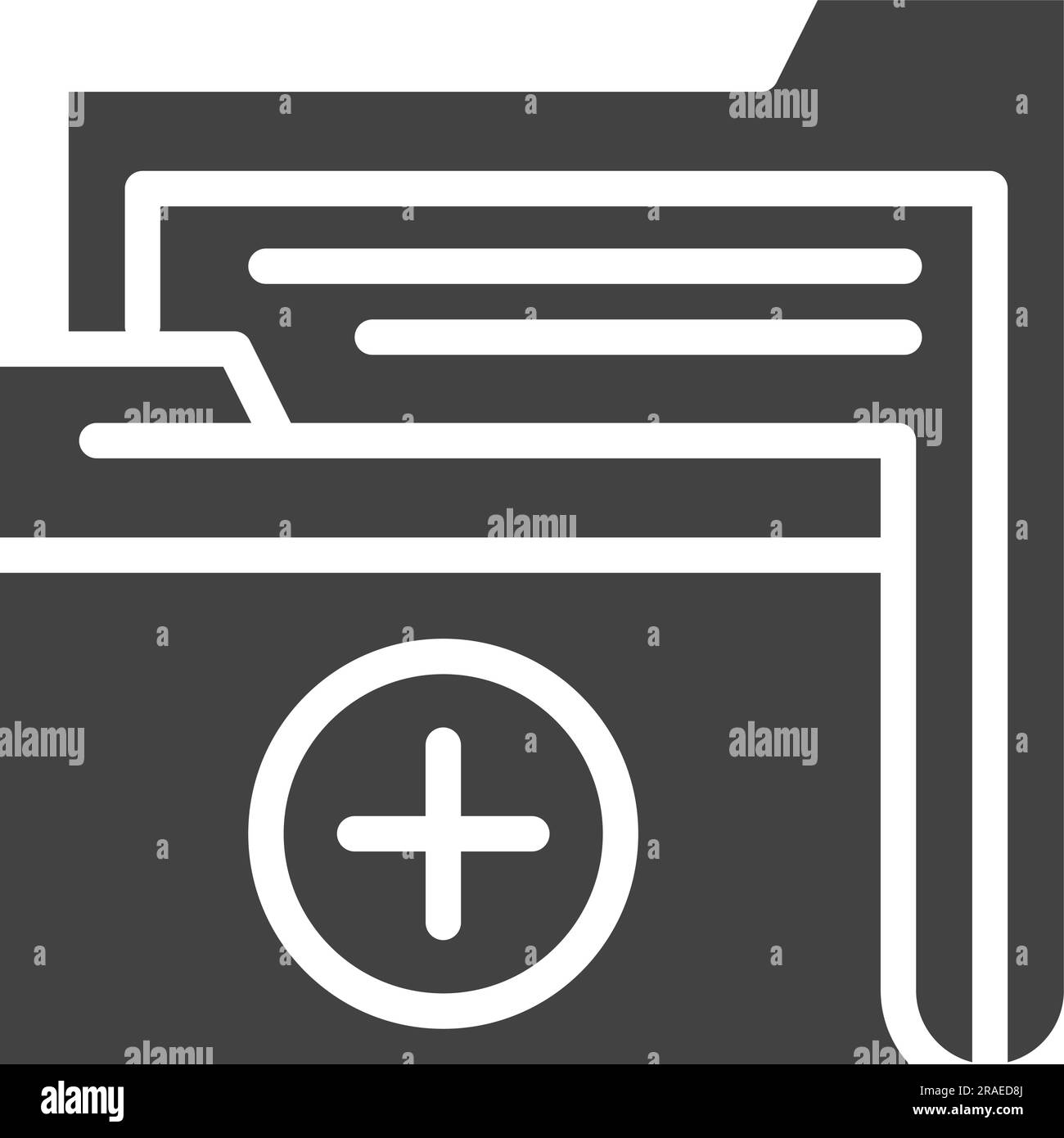 Folder Icon Image Stock Vector Image & Art - Alamy