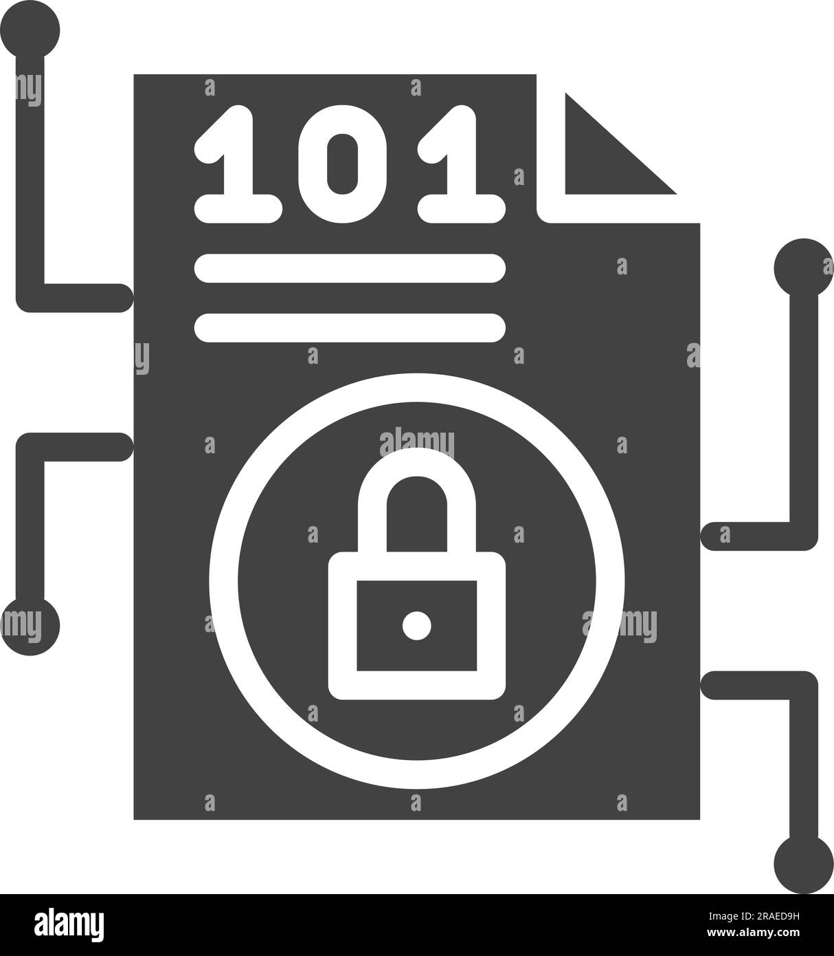 Encrypted file Cut Out Stock Images & Pictures - Alamy