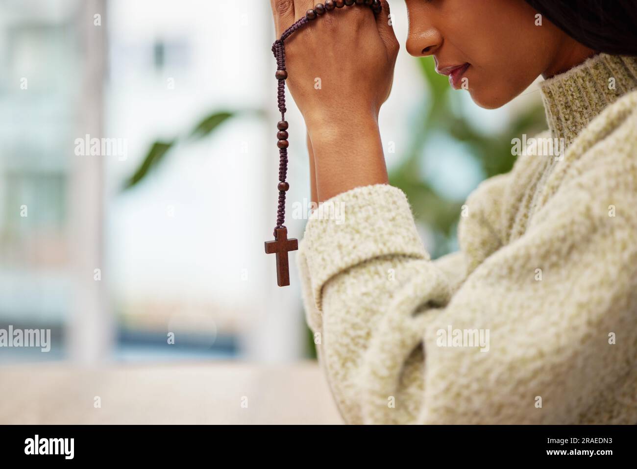 Woman Praising Jesus