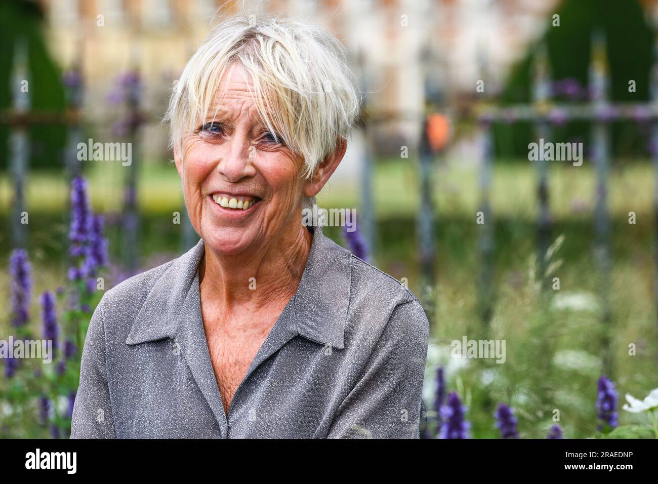 Hampton Court Palace, Surrey, UK. 03rd July, 2023. Carol Klein. RHS ...