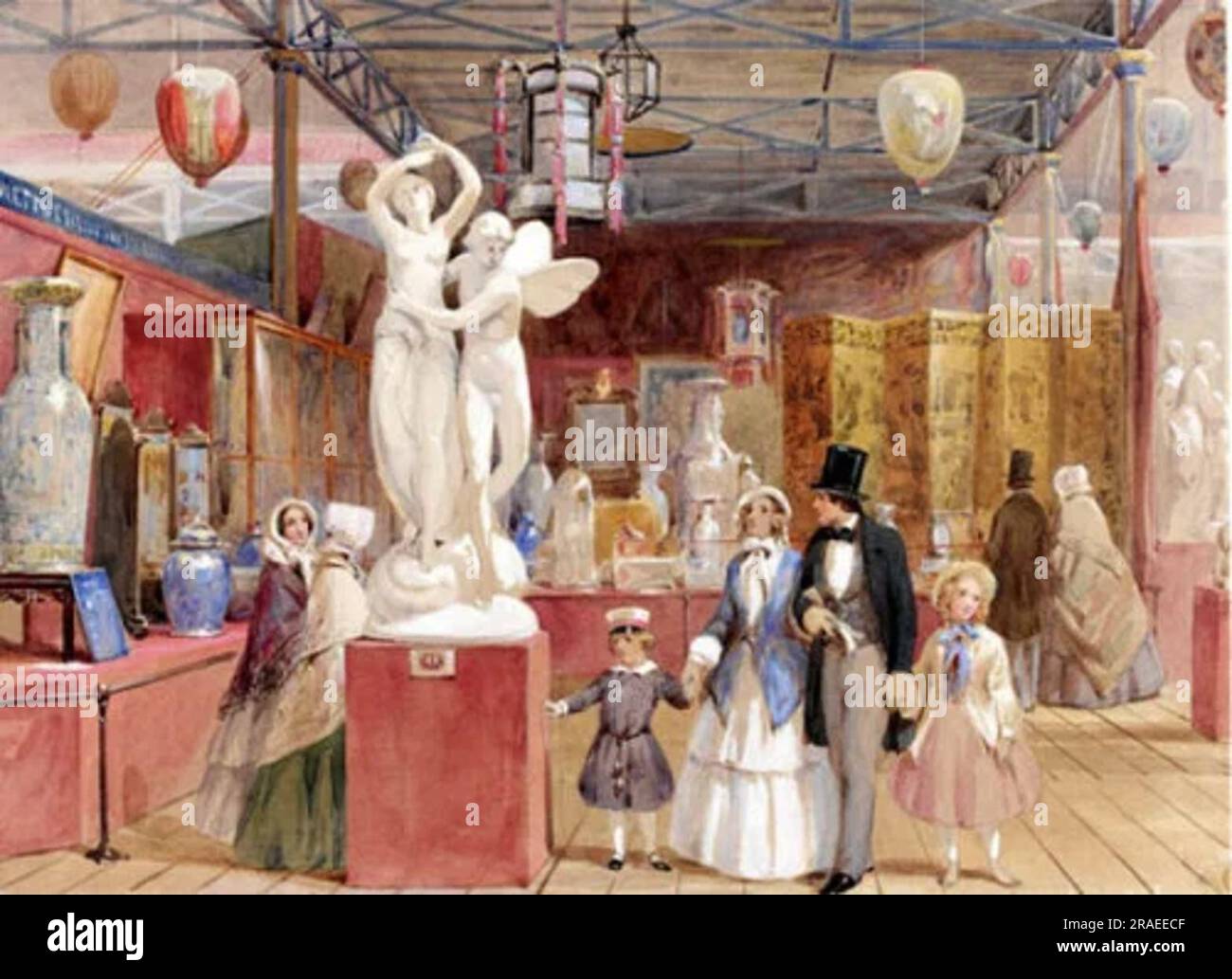 Part of the China Court (from Recollections of the Great Exhibition ...