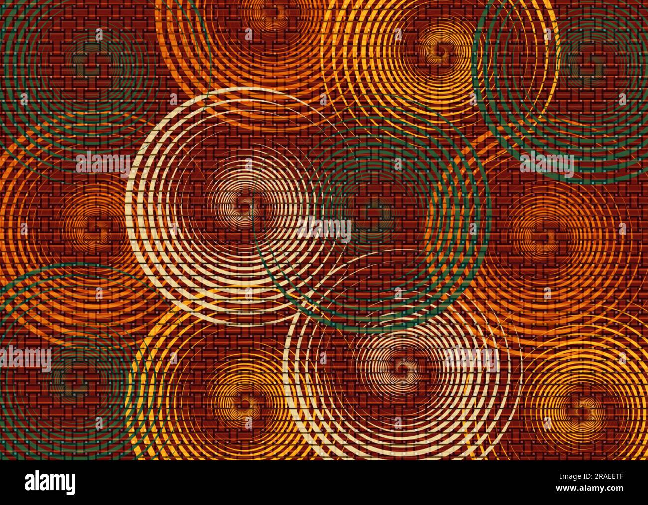 African Print fabric, Ethnic handmade ornament for your design, Ethnic ...