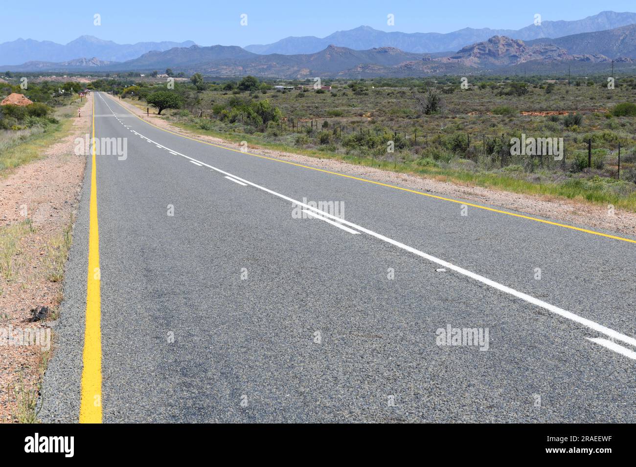 The street of route 62 on South Africa Stock Photo - Alamy