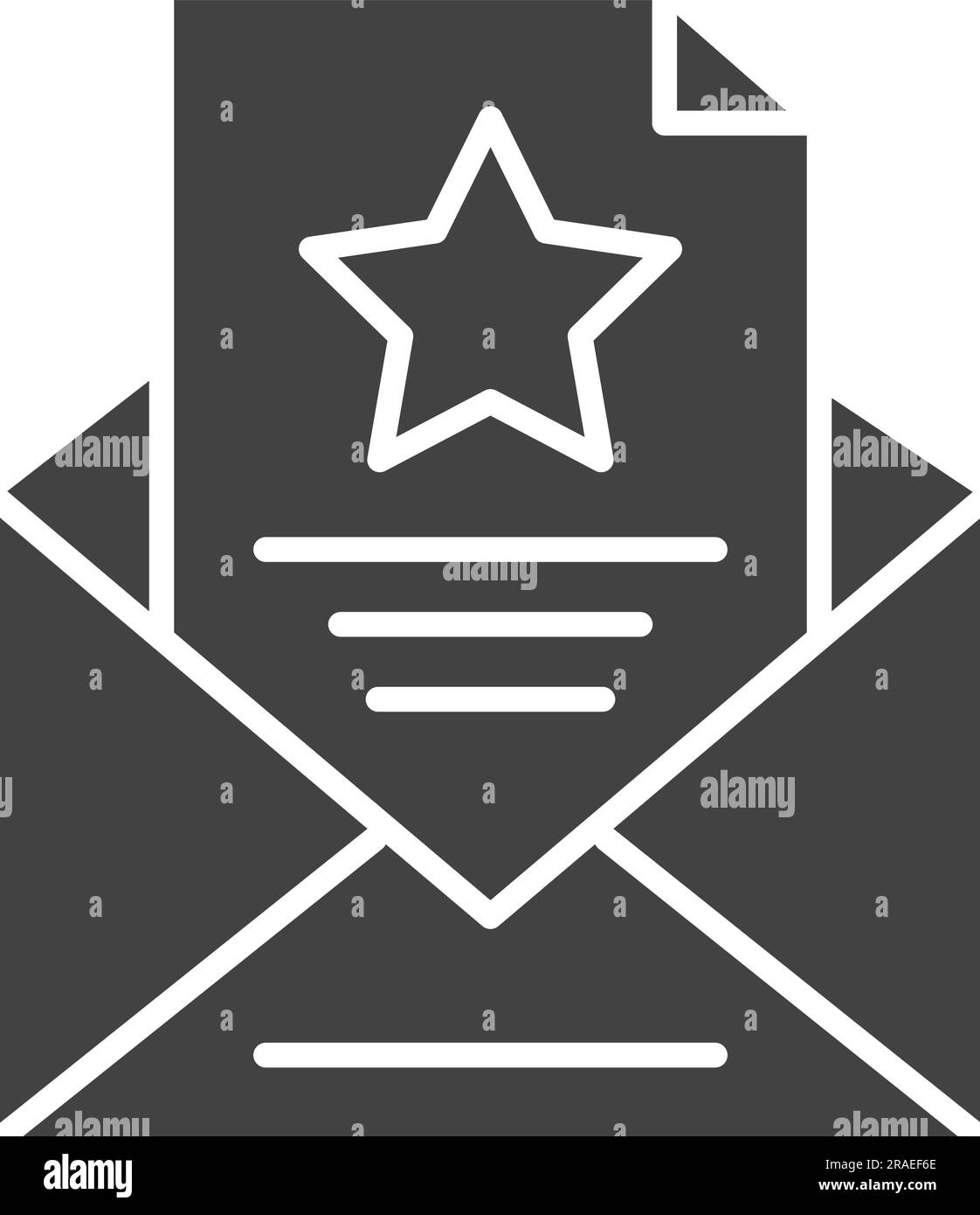 Invitation Icon Image Stock Vector Image & Art - Alamy