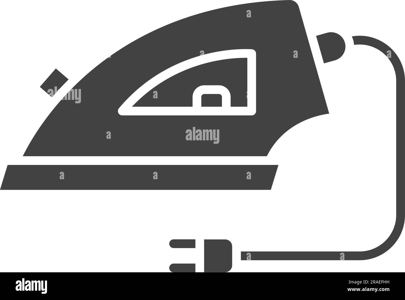 Iron icon Black and White Stock Photos & Images - Alamy