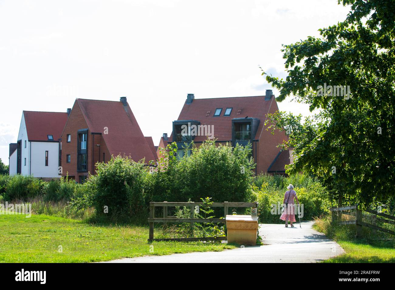 Housing in the City of York, UK. Derwenthorpe Eco Housing Project, York ...