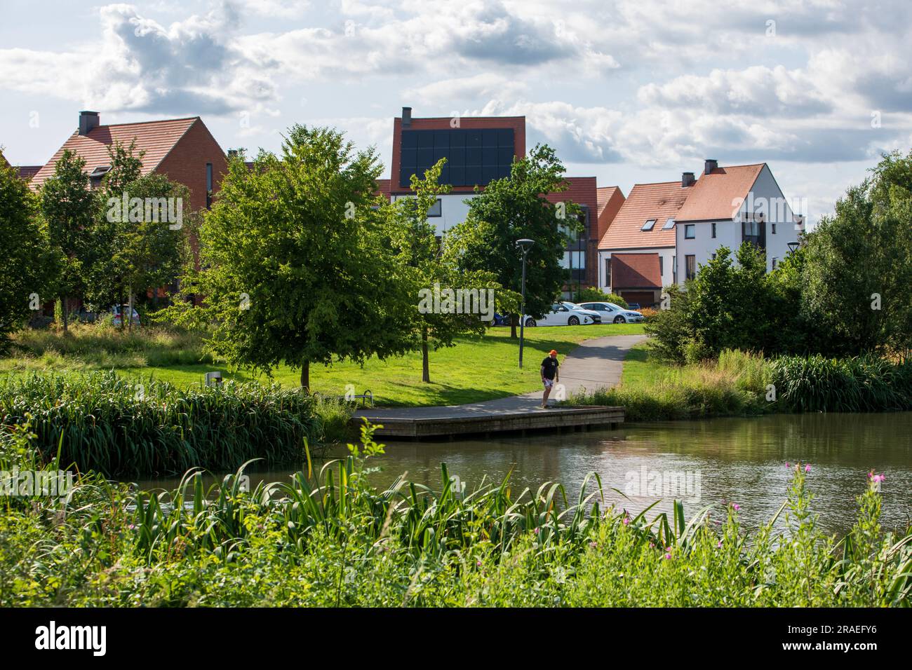 Housing in the City of York, UK. Derwenthorpe Eco Housing Project, York ...