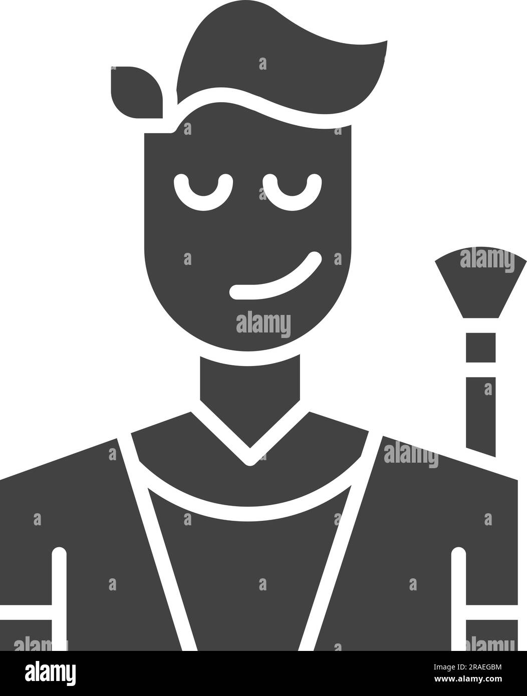 Makeup and beauty Black and White Stock Photos & Images - Alamy