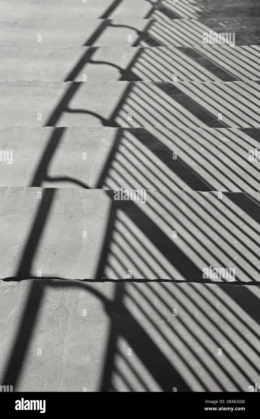 Shadow people walking down stairs hi-res stock photography and images ...