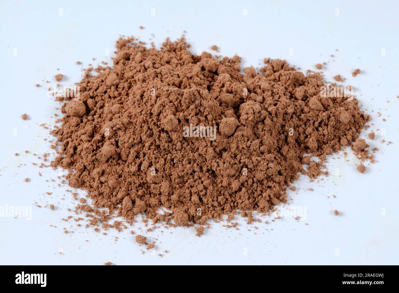 Red clay (bolus rubra), clay, healing clay, cut out, object Stock Photo ...