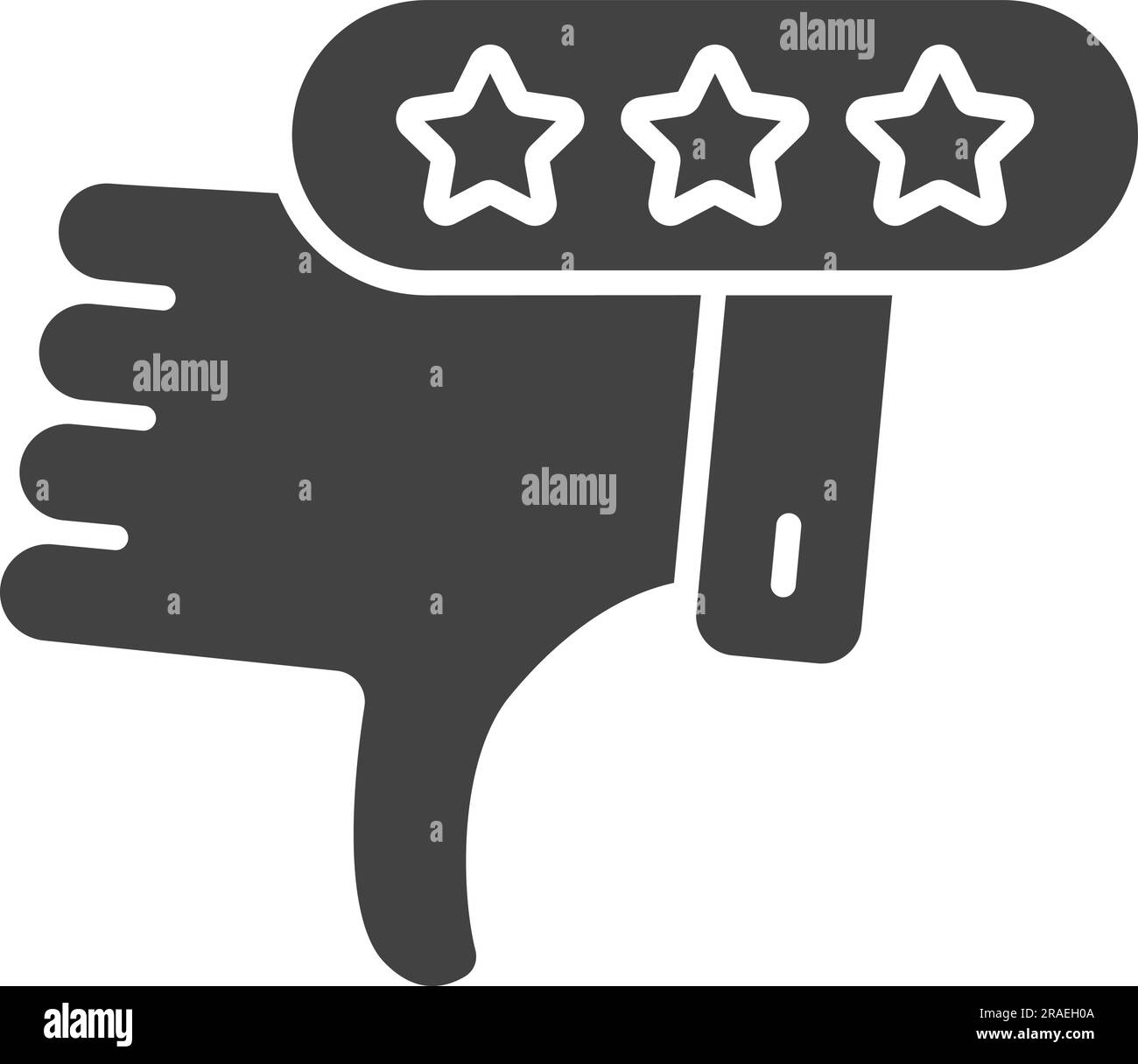 Negative Review Icon Image Stock Vector Image & Art - Alamy