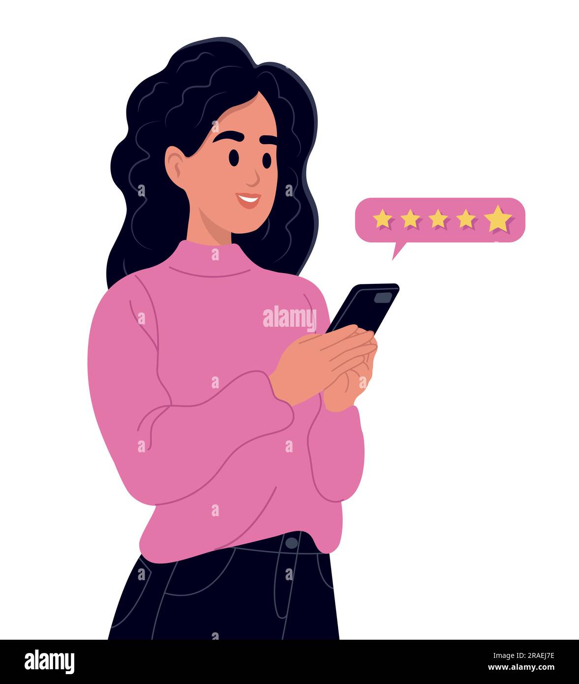 Customer satisfaction cartoon hi-res stock photography and images - Alamy