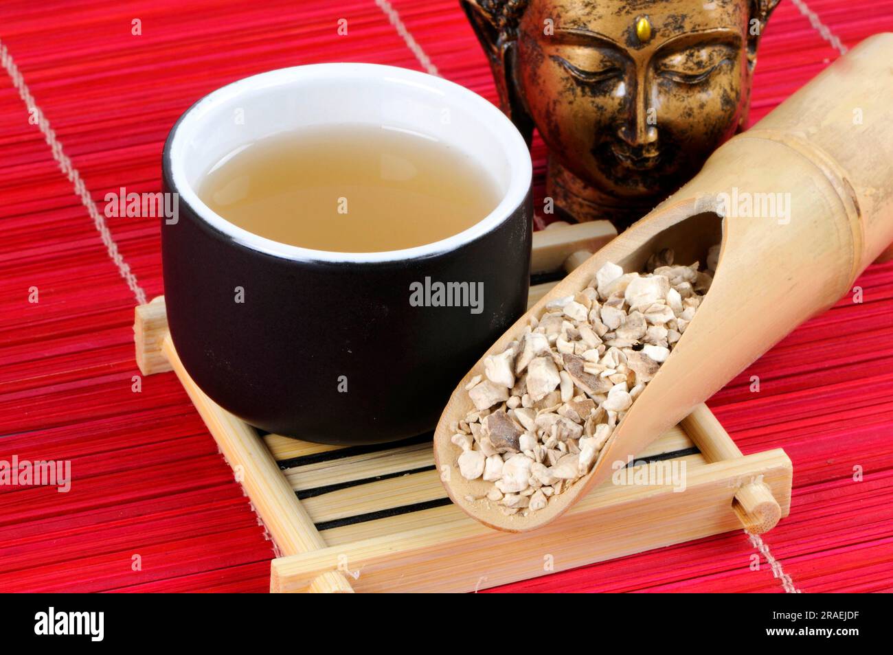 Cup of Fourstamen Stephanie Root Tea (Stephaniae tetrandrae Radix ...