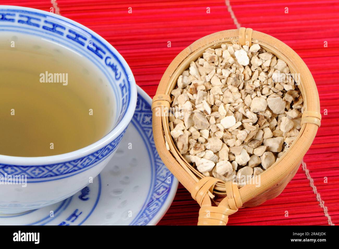 Cup of Fourstamen Stephanie Root Tea (Stephaniae tetrandrae Radix ...