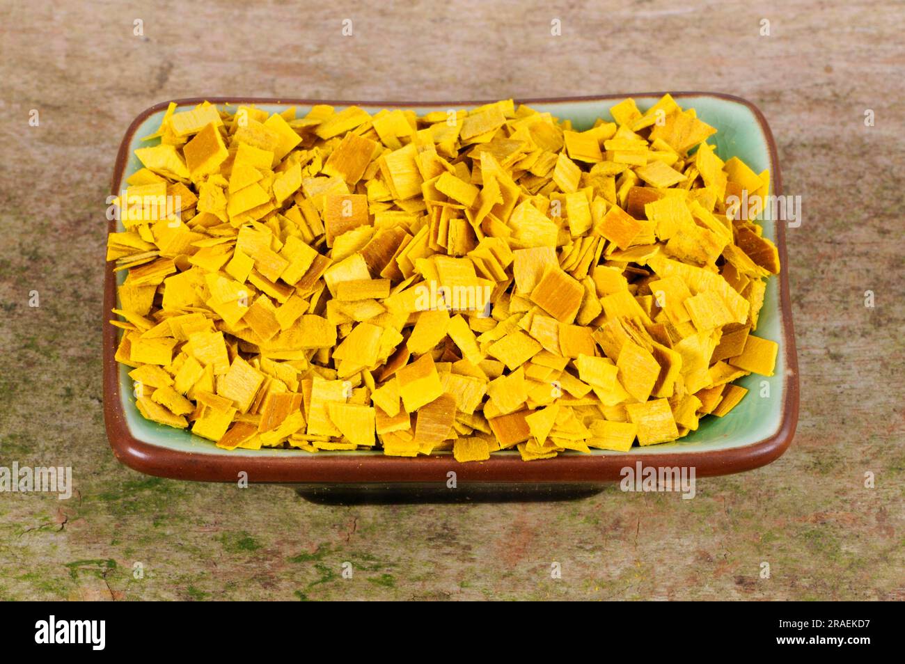 Amur cork tree bark (Cortex Phellodendri), Huang Bo, Huang Bai Stock ...