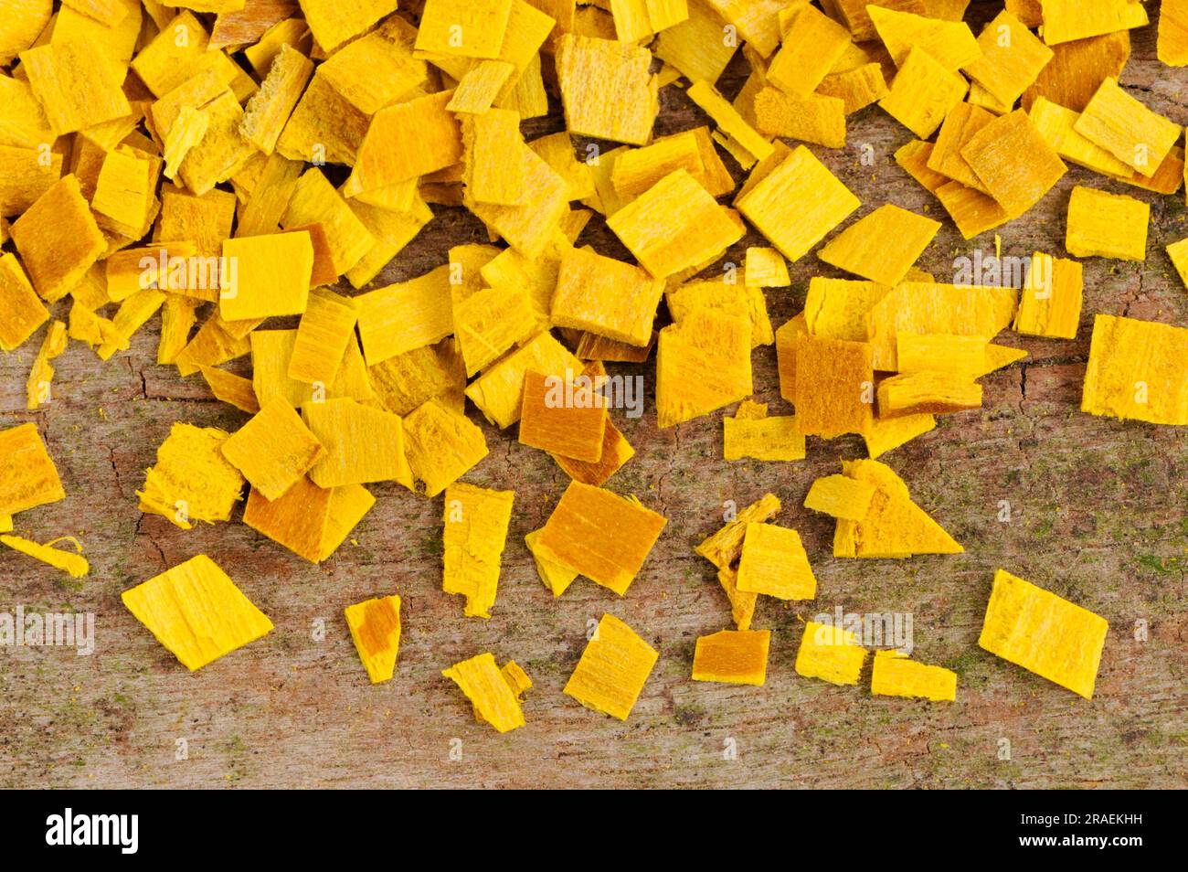 Amur cork tree bark (Cortex Phellodendri), Huang Bo, Huang Bai Stock ...