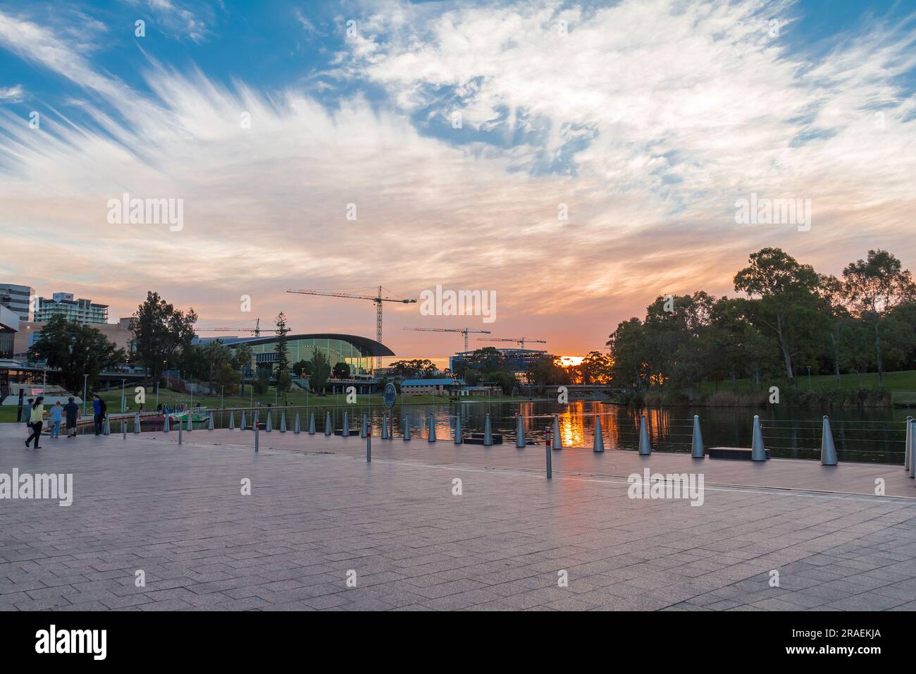 River torrens adelaide sunset hi-res stock photography and images - Alamy