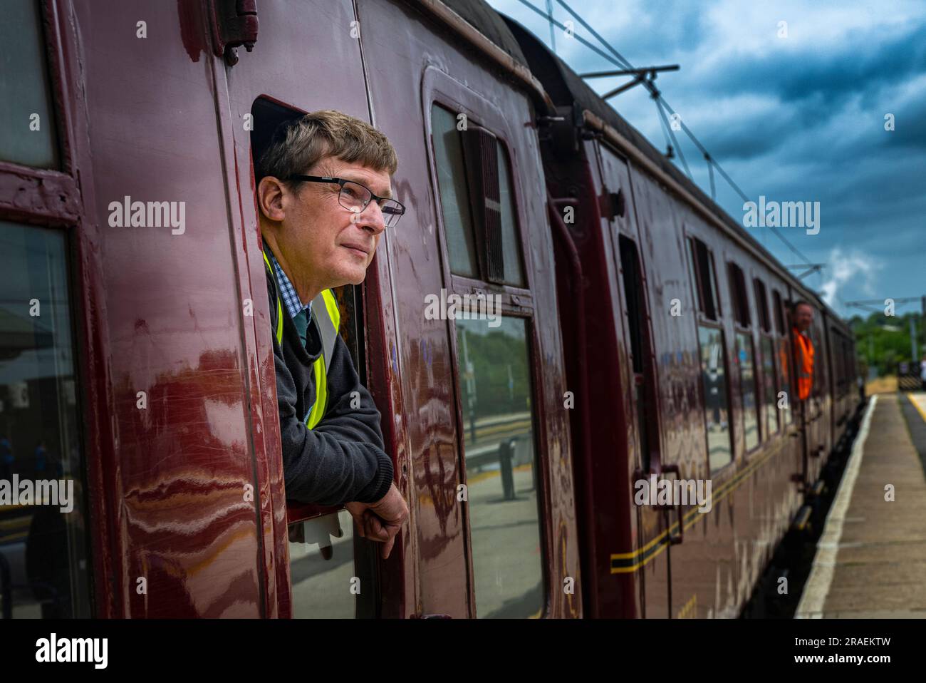 Train conductor portrait historic hi-res stock photography and images ...